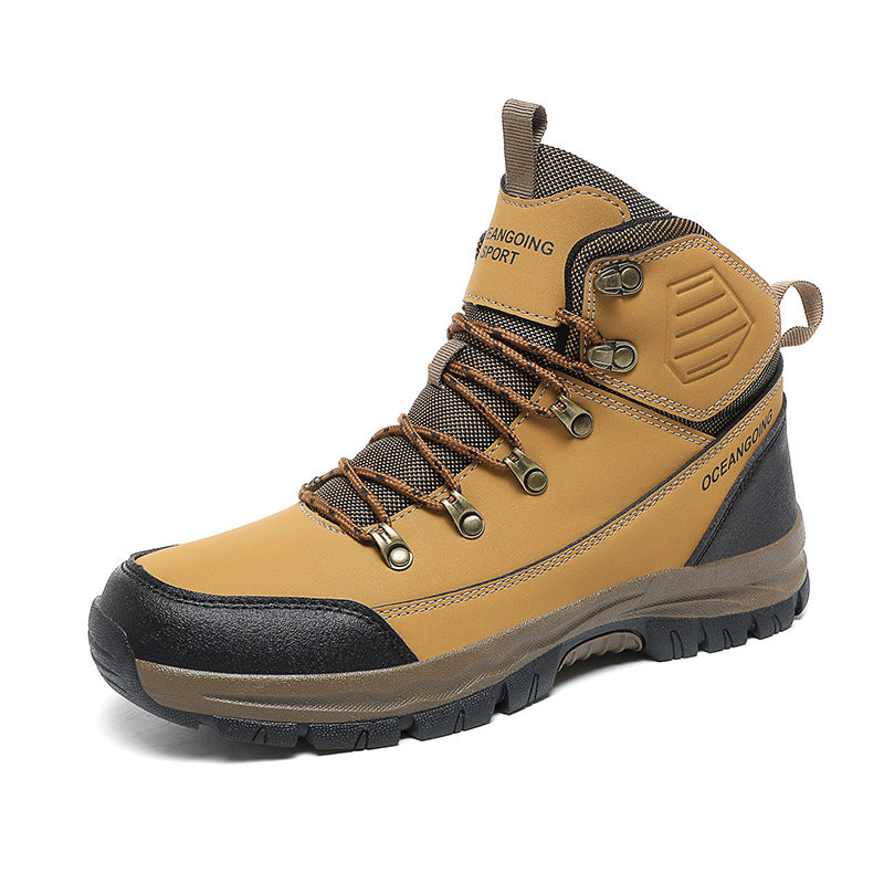 Wildking Men's Mid Height Steel Toe Waterproof Work Boots B3140 – WildKing
